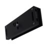 AHS Universal Glass Bracket Black - Architectural Hardware Supplies ...